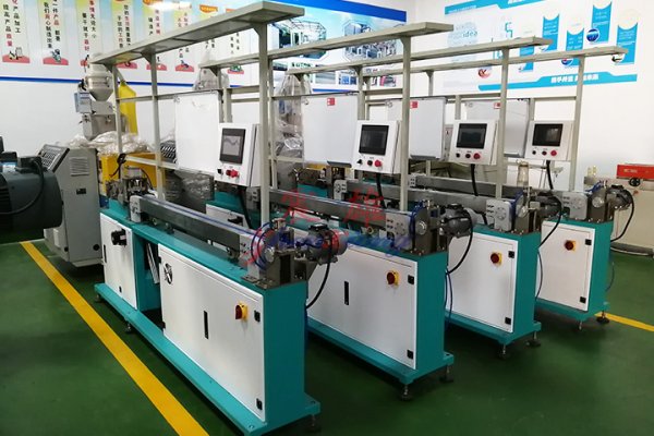 Magnetic strip inserting machine